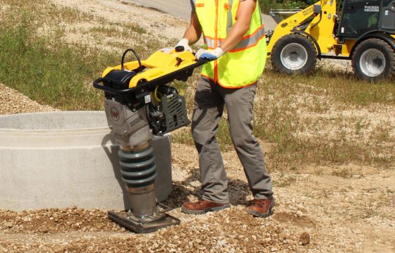 Wacker BS50-4AS Upright Rammers – Woods Machinery